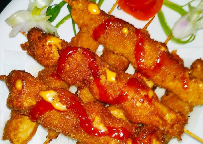 Tandoori chicken stick Recipe by Nosheen Nadeem - Cookpad