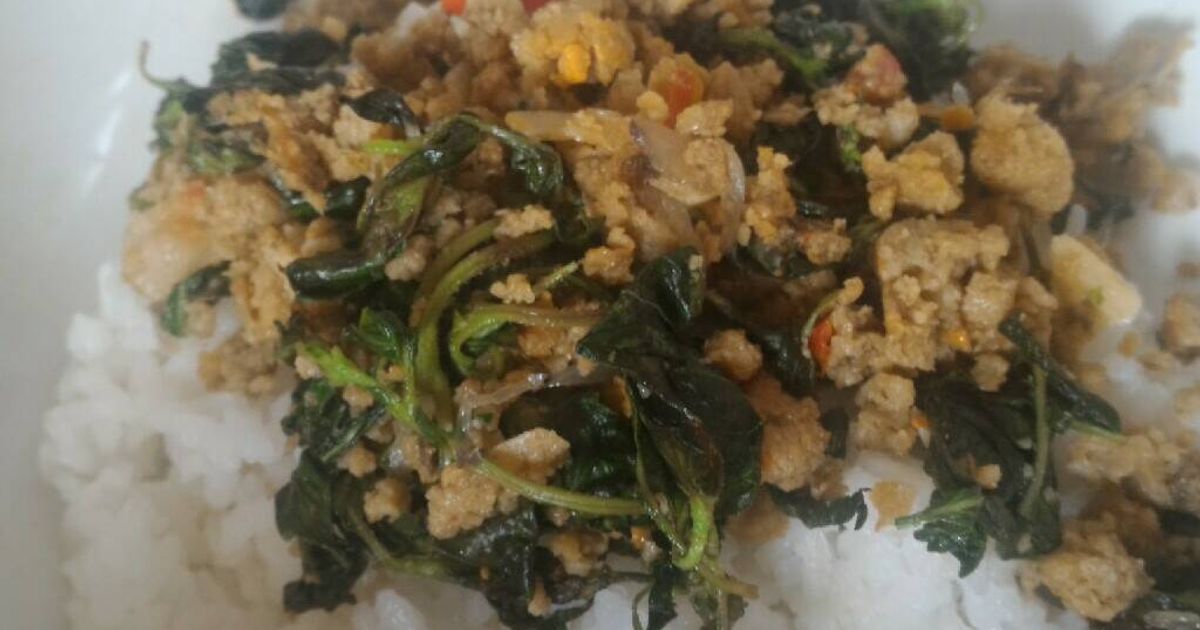 Resep Oseng Oncom Kemangi oleh megatala - Cookpad