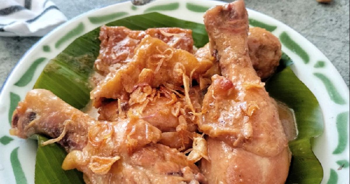 Resep ayam sereh gudeg rumahan enak dan mudah - Cookpad