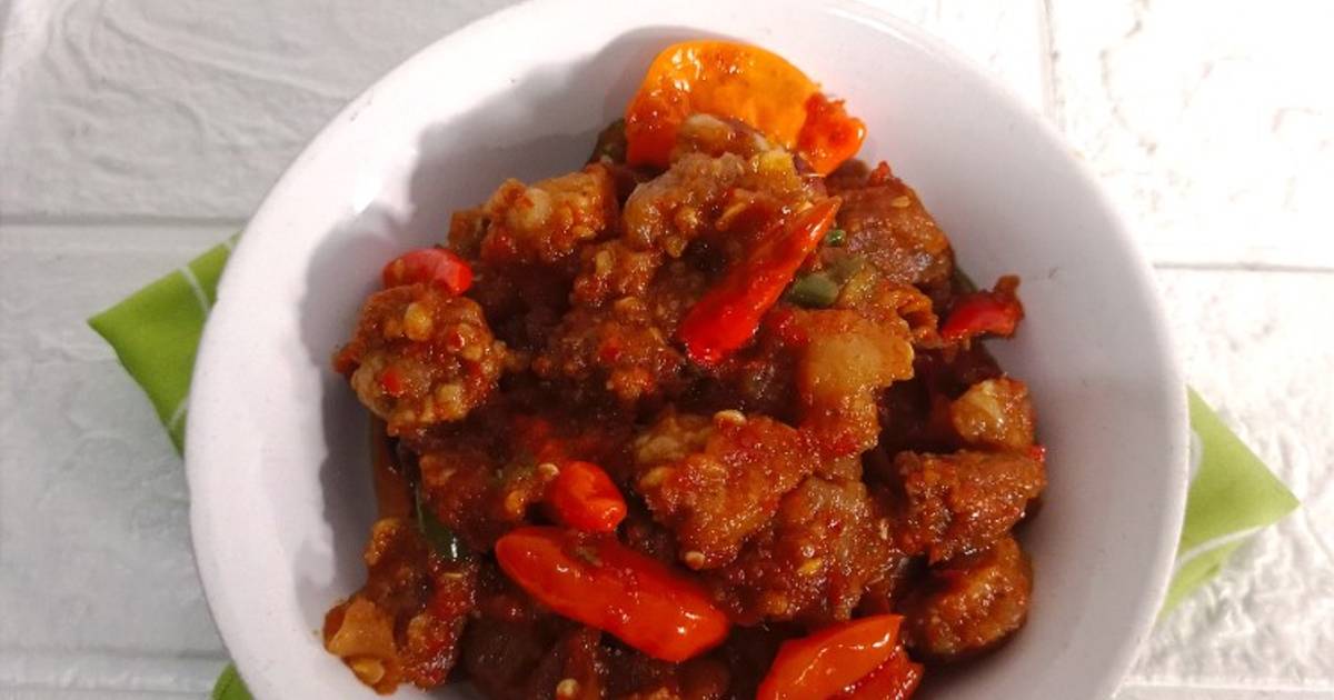 Resep Oseng Mercon daging tetelan khas jogja oleh Theza Octa A - Cookpad