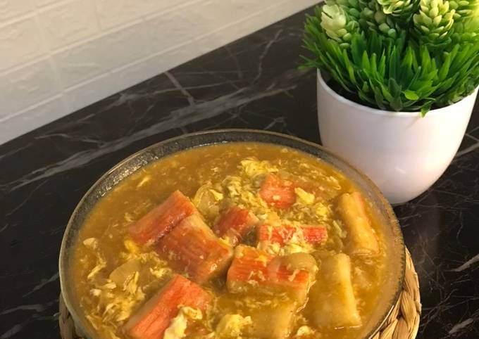 Resep Crab stick saos singapore oleh vina kumalasari - Cookpad