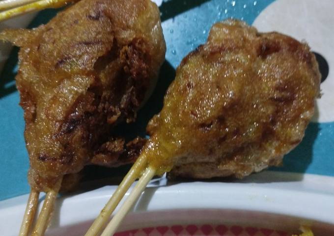 Resep Sate ikan palembang (pentol bedug) oleh kemala aulia - Cookpad