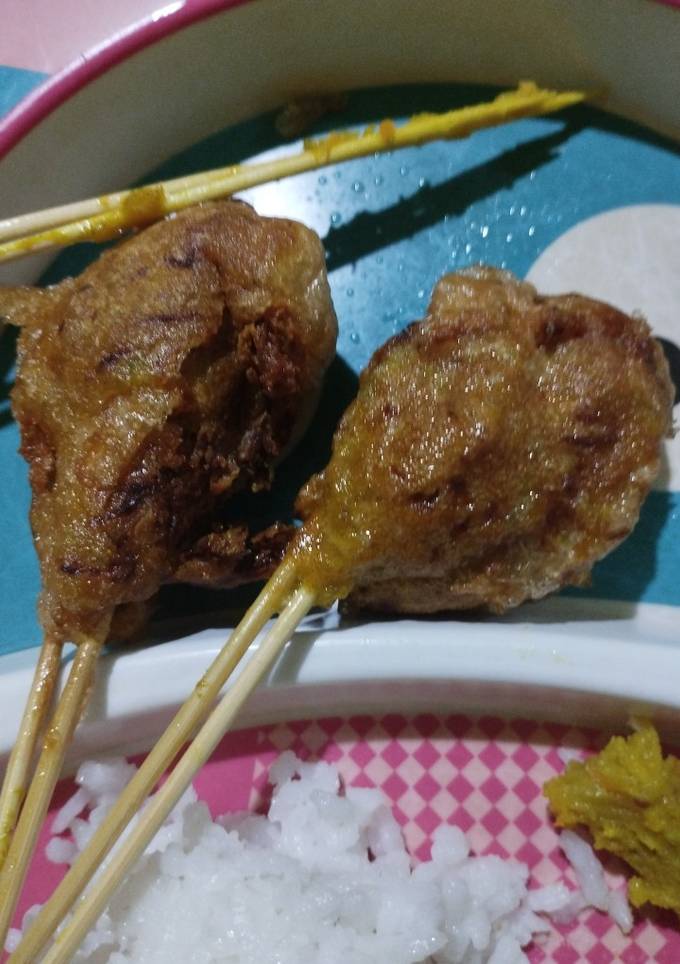 Resep Sate ikan palembang (pentol bedug) oleh kemala aulia - Cookpad
