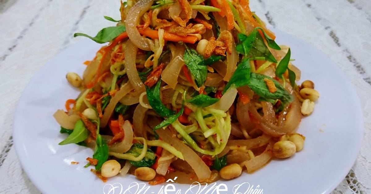 Cách Làm Món Gỏi Xoài Xanh Bì Heo Của QuÂn NguyỄn Cookpad