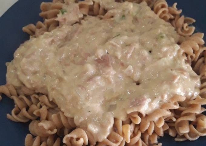 Fideos con atún light Receta de Jessica Gadea- Cookpad