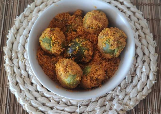 Stuffed Gum Berry Or Bharela Gunda 😊 Recipe by Anoli Vinchhi - Cookpad