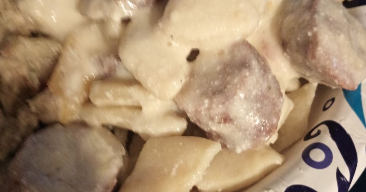 Maltagliati Pasta Dish Or Rhombus And Sausage Recipe By Skunkmonkey101