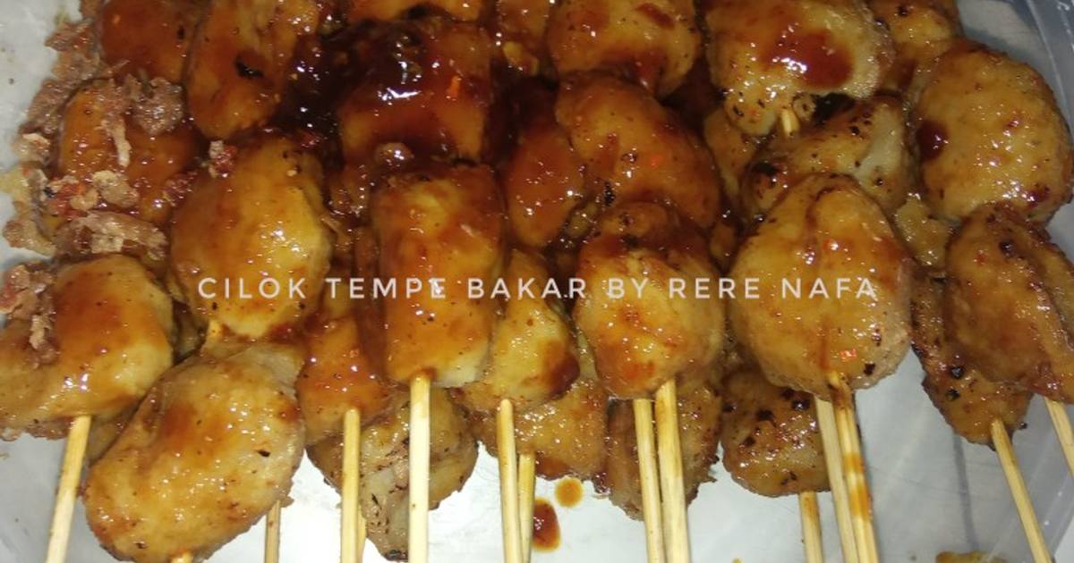 573 resep tempe bakar teflon pedas enak dan mudah - Cookpad
