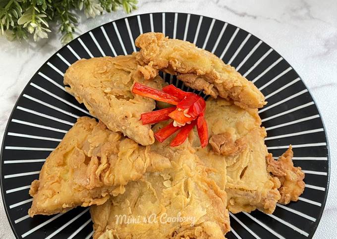 Resep Telur Dadar Krispy oleh Mimi 4A Cookery - Cookpad