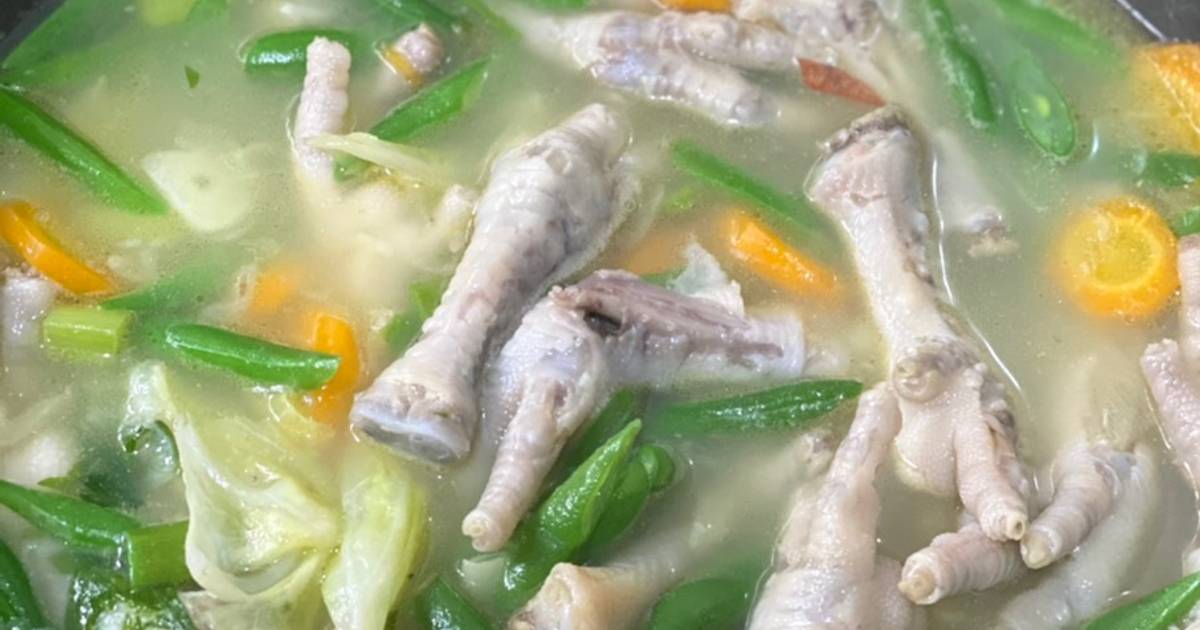 Resep Sup Ceker Ayam Empuk & Praktis oleh Tarie Lin - Cookpad