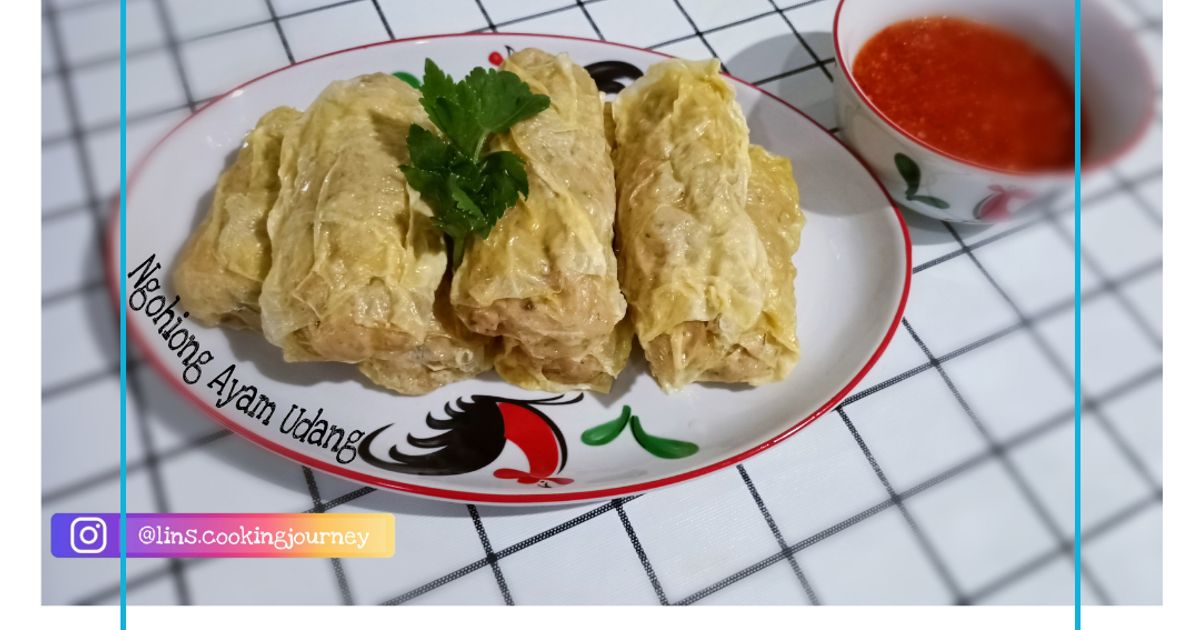 Resep Gohiong Ayam Udang (Resep Praktis Stok Lauk) oleh Lina kwee - Cookpad