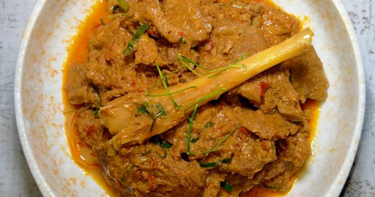 Resipi Rendang Daging Minang Oleh Shazrina Cookpad