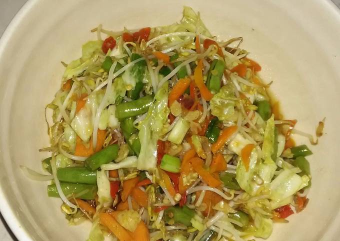 Resep Tumis touge sayur simple oleh Sity J - Cookpad