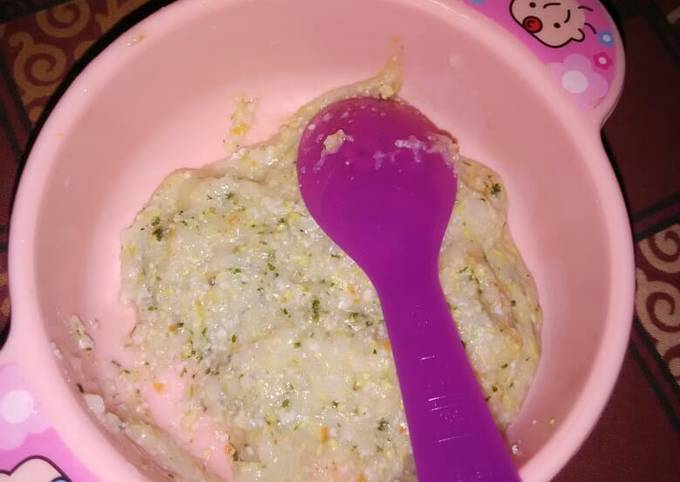 Resep MPASI: Tim Telur Ayam bayam wortel for 7 month oleh Ratih ...