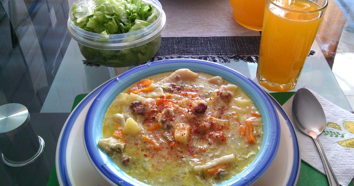Pantrucas Con Merkén Receta de D Älexa- Cookpad