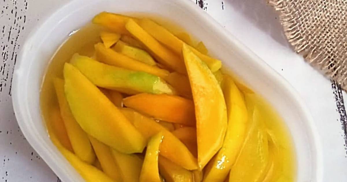 Resep Manisan mangga oleh Fitri Yani - Cookpad