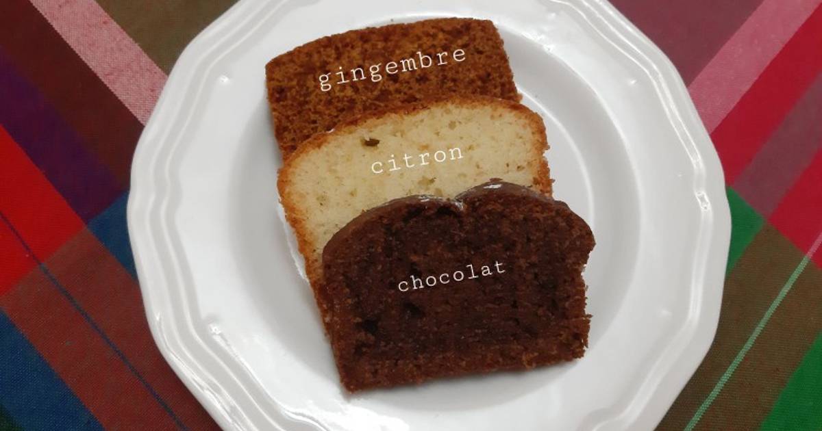 7 recettes faciles et rapides " trio de cake " - Cookpad