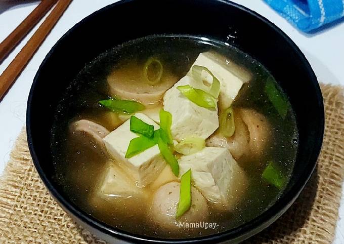 Resep Sup Tahu Sosis oleh Mama Upay - Cookpad