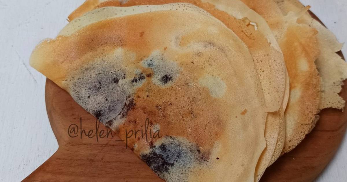 Resep crepes teflon renyah: Mudah dan nikmat untuk camilan