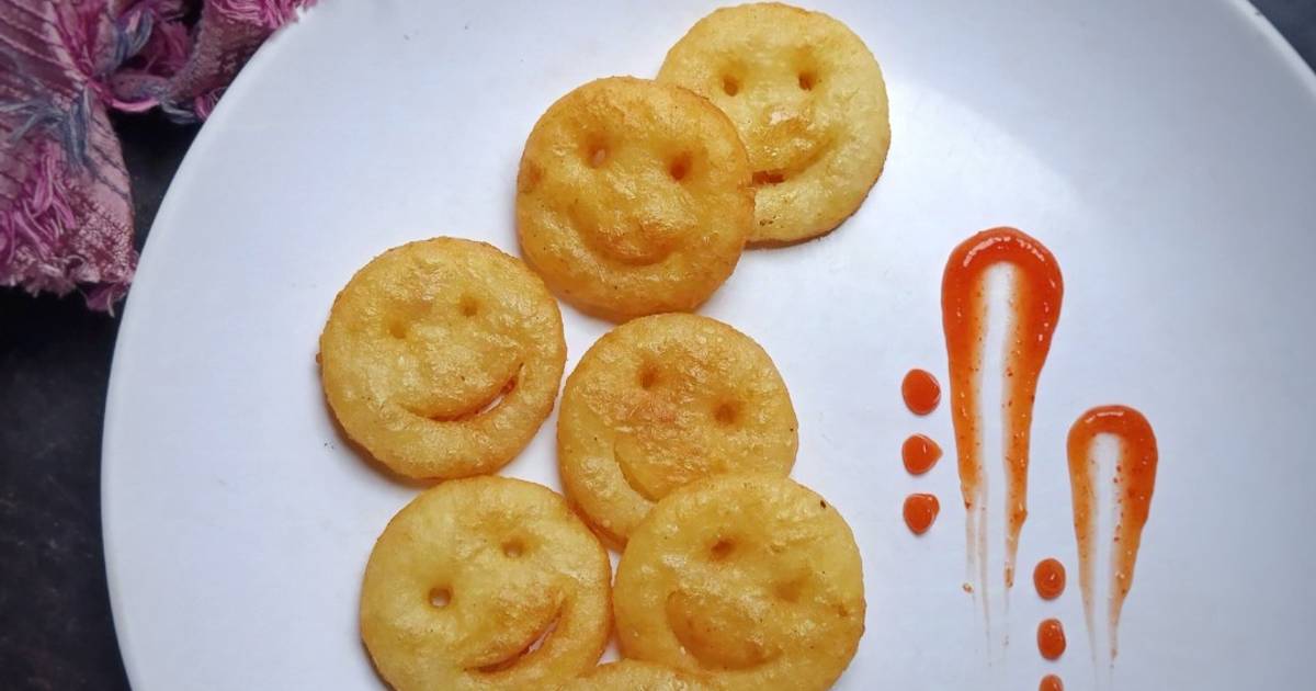 Resep Potatoes Smiley🙂🥔 oleh Erny Sulistyowati (Pawon Erny) - Cookpad