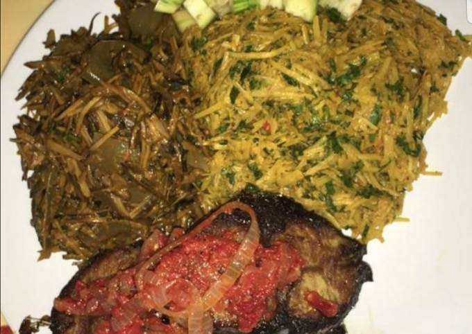 Abacha with ugba Recipe by Lilian eyan - Cookpad
