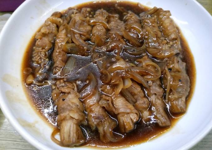 Resep Enoki beef roll oleh Mamatata - Cookpad