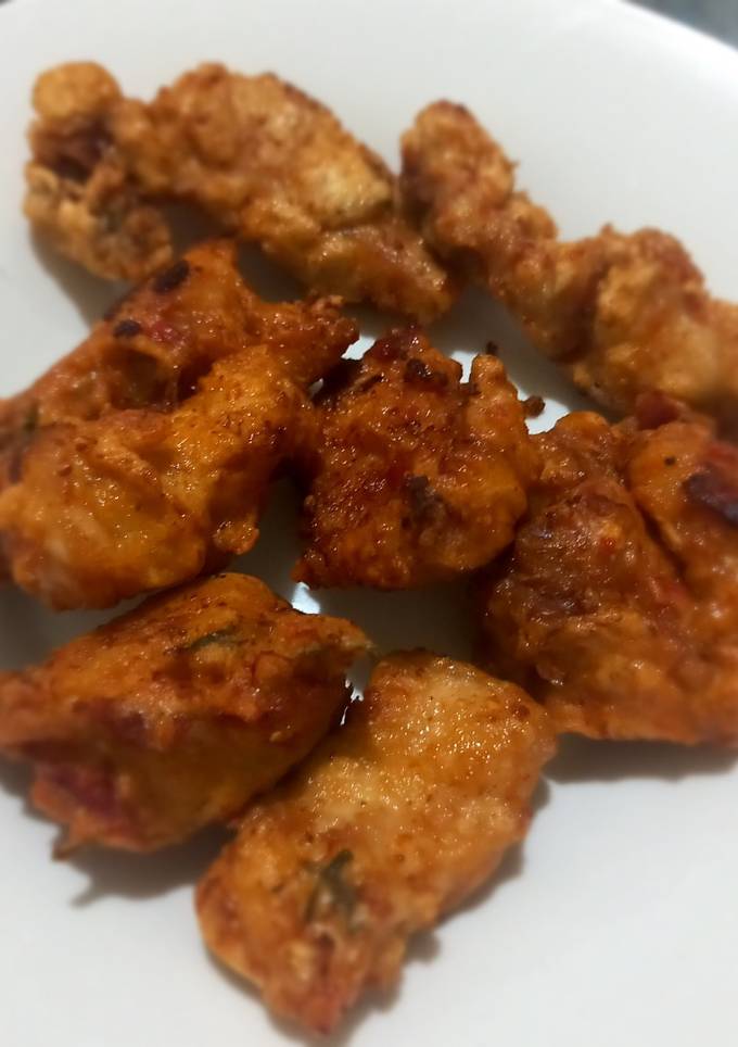 Resep Ayam Goreng Pedas (Bisa jadi frozen food yang bikin masak jadi ...