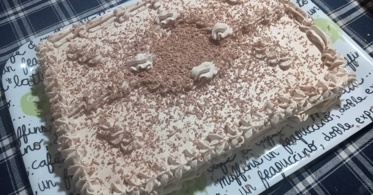 Pastel de moca - 6 recetas caseras- Cookpad