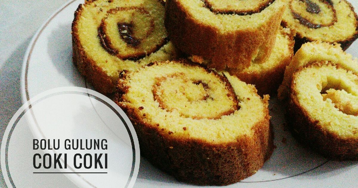 Resep Bolu Gulung Coki Coki (Pakai Happy Call) oleh Desy Tri - Cookpad