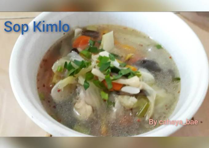 Resep Sup kimlo mudah dan simpel oleh cahaya - Cookpad