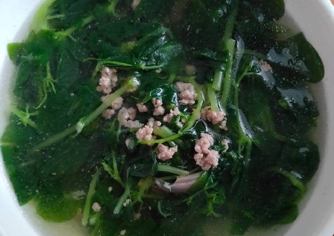 Cách Làm Món Canh rau càng cua thịt bò của Anhchan Kitchen - Cookpad