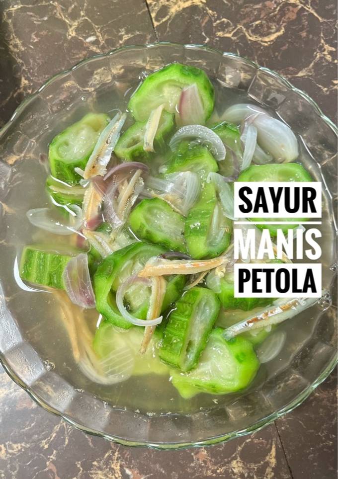 Resipi Sayur Manis Petola oleh Kakak Faa - Cookpad
