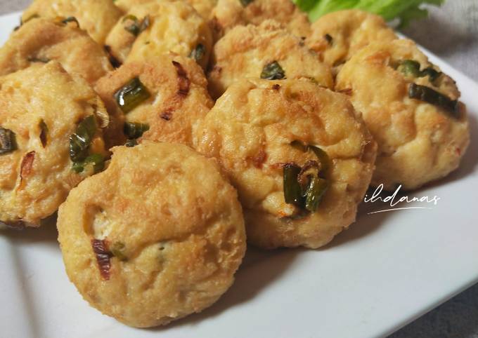 Resep Perkedel Tahu Putih Daun Bawang Oleh Ihdanas Cookpad