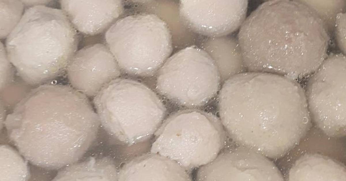 Resep Baso Sapi Isi Daging oleh Mami Kianu - Cookpad