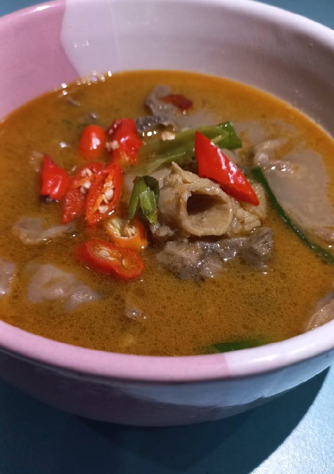 Resep Gulai jeroan sapi ala rumahan oleh Nuni Haristya - Cookpad
