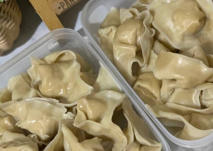 Resep Pangsit isi ayam (stok frozen food) oleh Mitha Angelya Malik ...