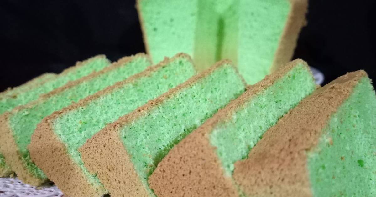 Resep Chiffon Cake Pandan Oven Tangkring Oleh Binti Sae Cookpad