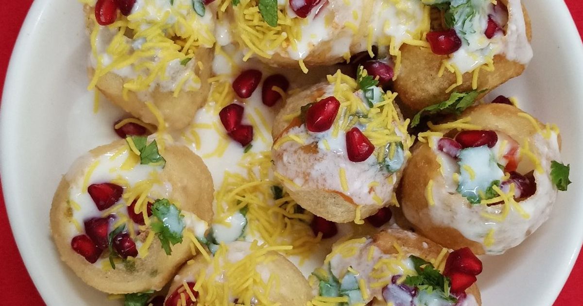 Neelam Patel દ્વારા રેસીપી દહીં પૂરી (Dahi Poori Recipe In Gujarati ...