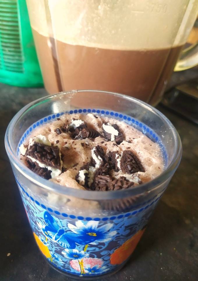 Resep Chocolatos ice blend oreo oleh Saluna Mahira - Cookpad