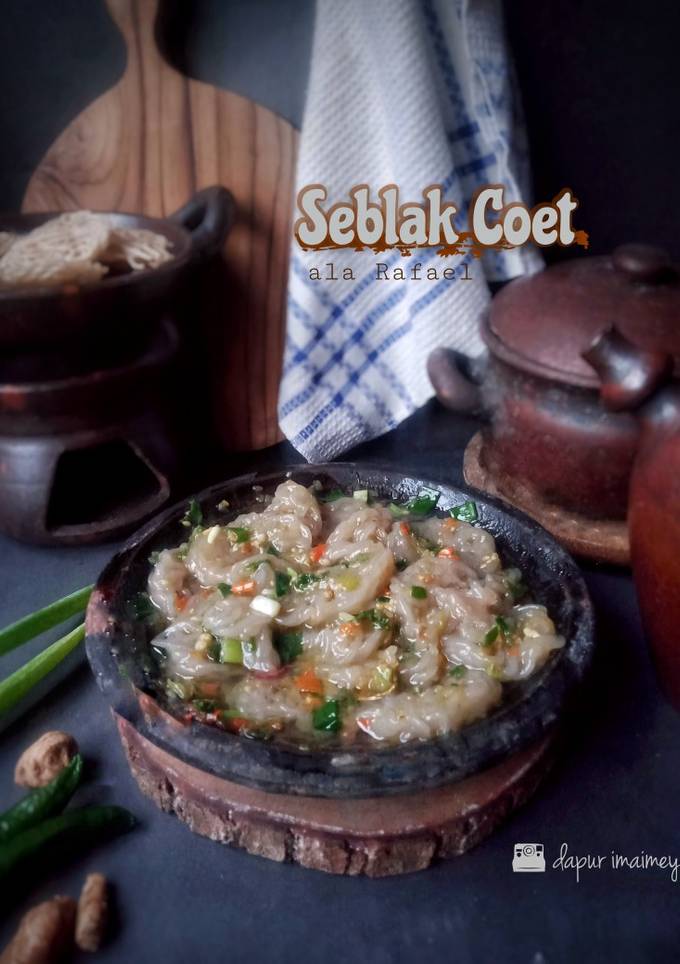 Resep Seblak Coet/Cobek ala rafael oleh imaimey_ - Cookpad