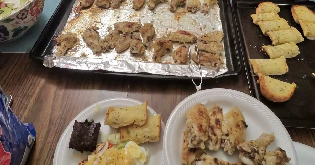 Oven Baked Wings Recipe By Snackle Time