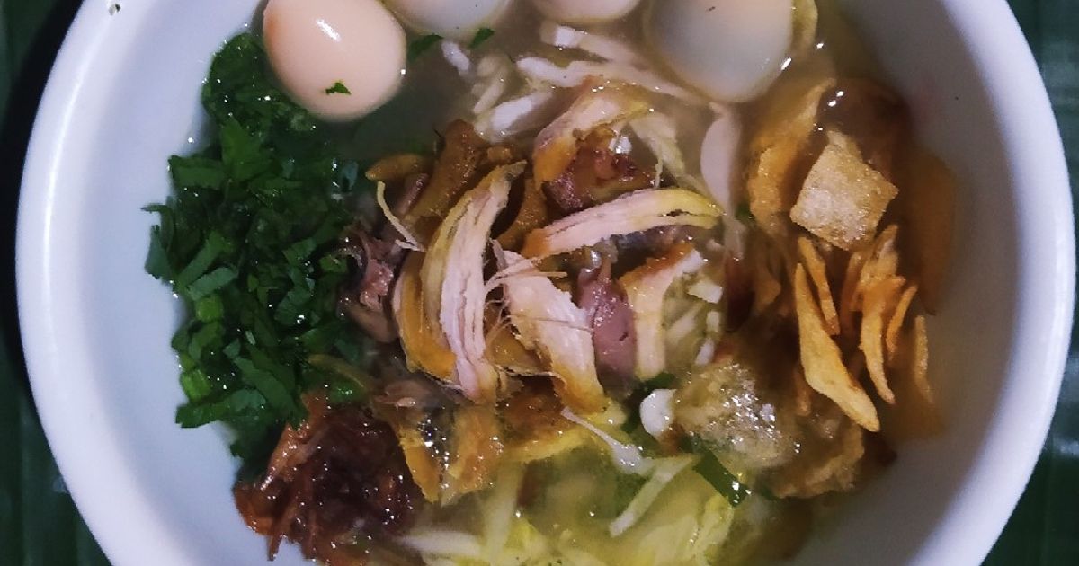 Resep Soto Ayam Telur Puyuh oleh Henz Rose - Cookpad