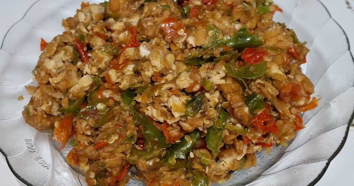 Resep Sambel Tempe Goang Devina Hermawan oleh Christin Wijaya - Cookpad