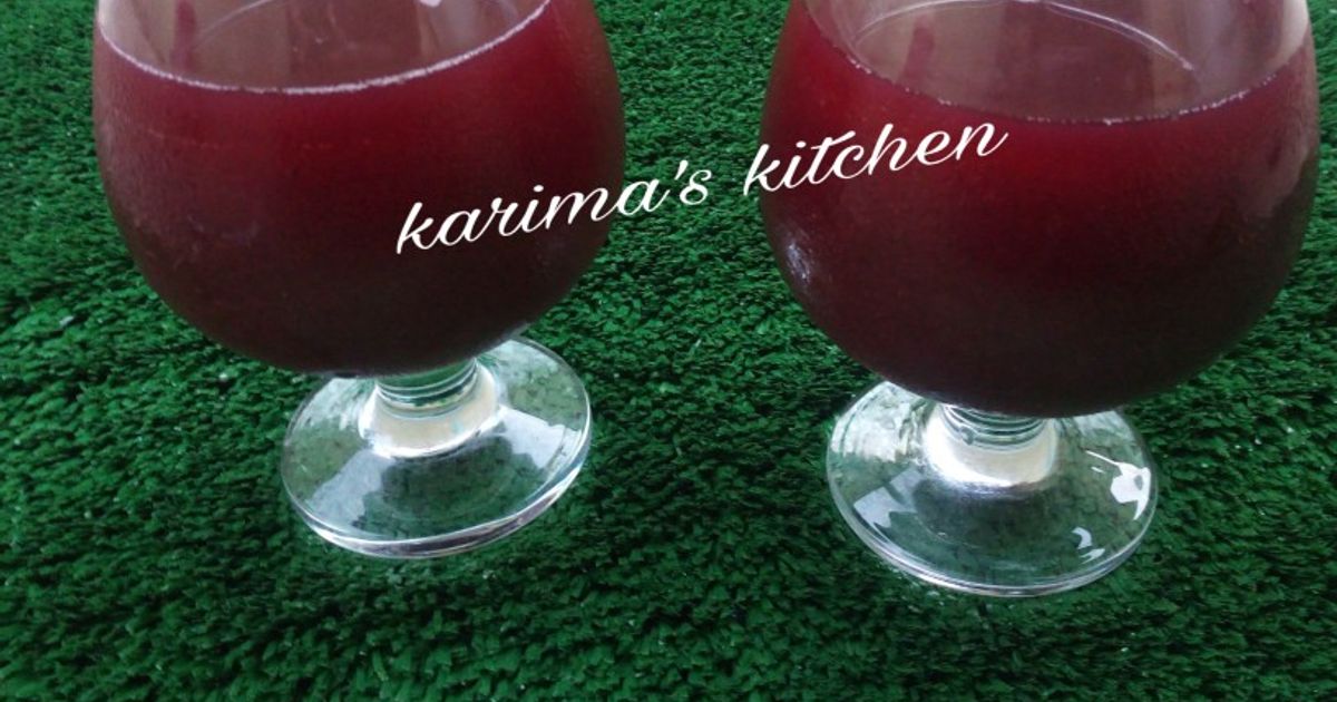 1 Cup Ingredients Zobo Juice Recipe by karima's Kitchen - Cookpad
