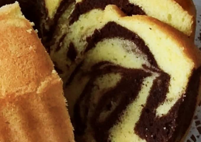 Resep Bolu Zebra oleh Ameilya - Cookpad