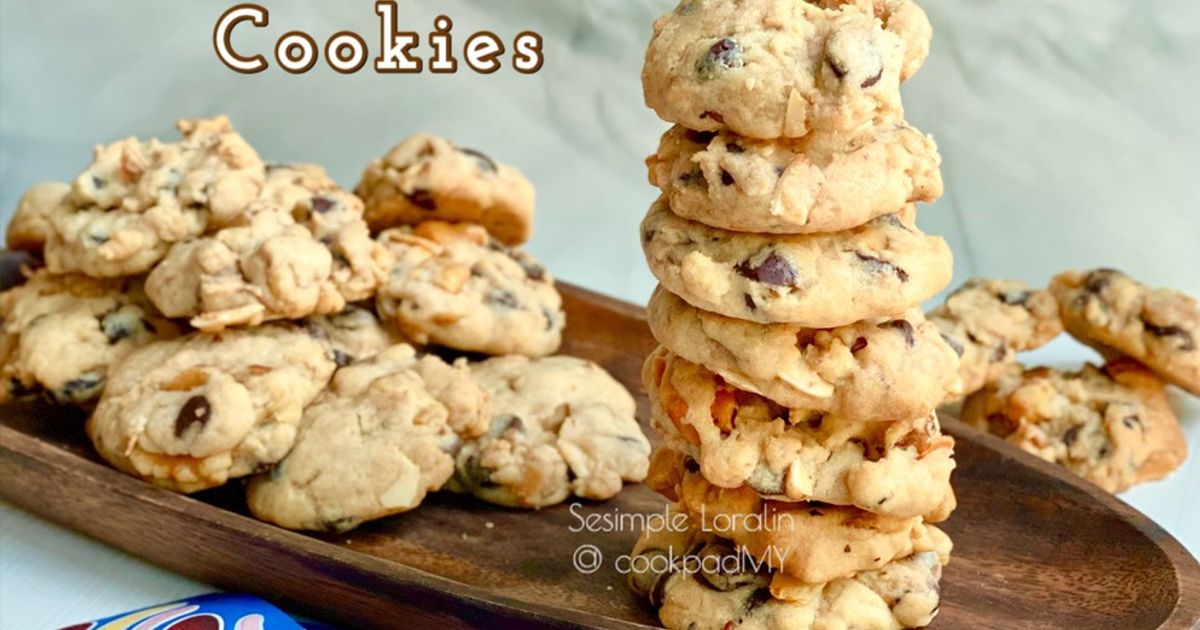 Resipi Biskut Walnut Chocolate Chip 🇺🇸 (Biskut Raya) oleh Sesimple ...