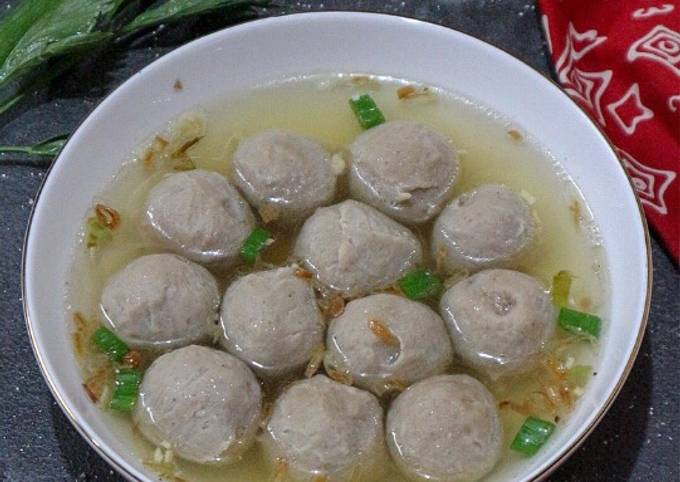 Resep Bakso Sapi oleh Susana Gracia Cathrine - Cookpad