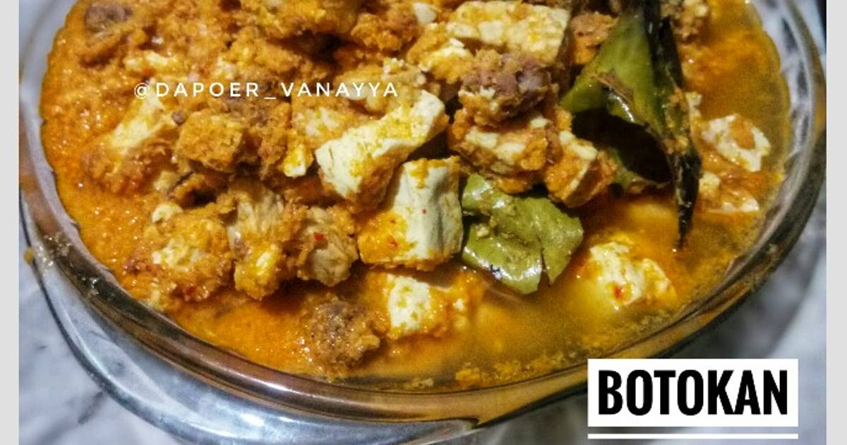 Resep Botokan rempela ati dan tahu tempe oleh DAPOER VANAYYA - Cookpad