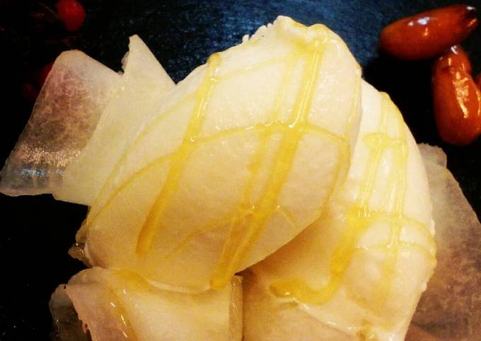 Helado de queso con melón Receta de Francisco Torres- Cookpad