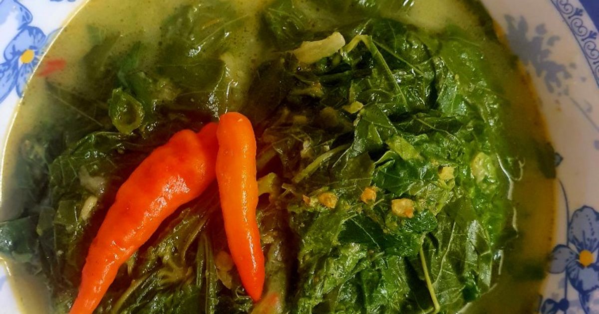 Resep Sayur Daun Singkong Bumbu Kuning oleh Dapur Milo - Cookpad